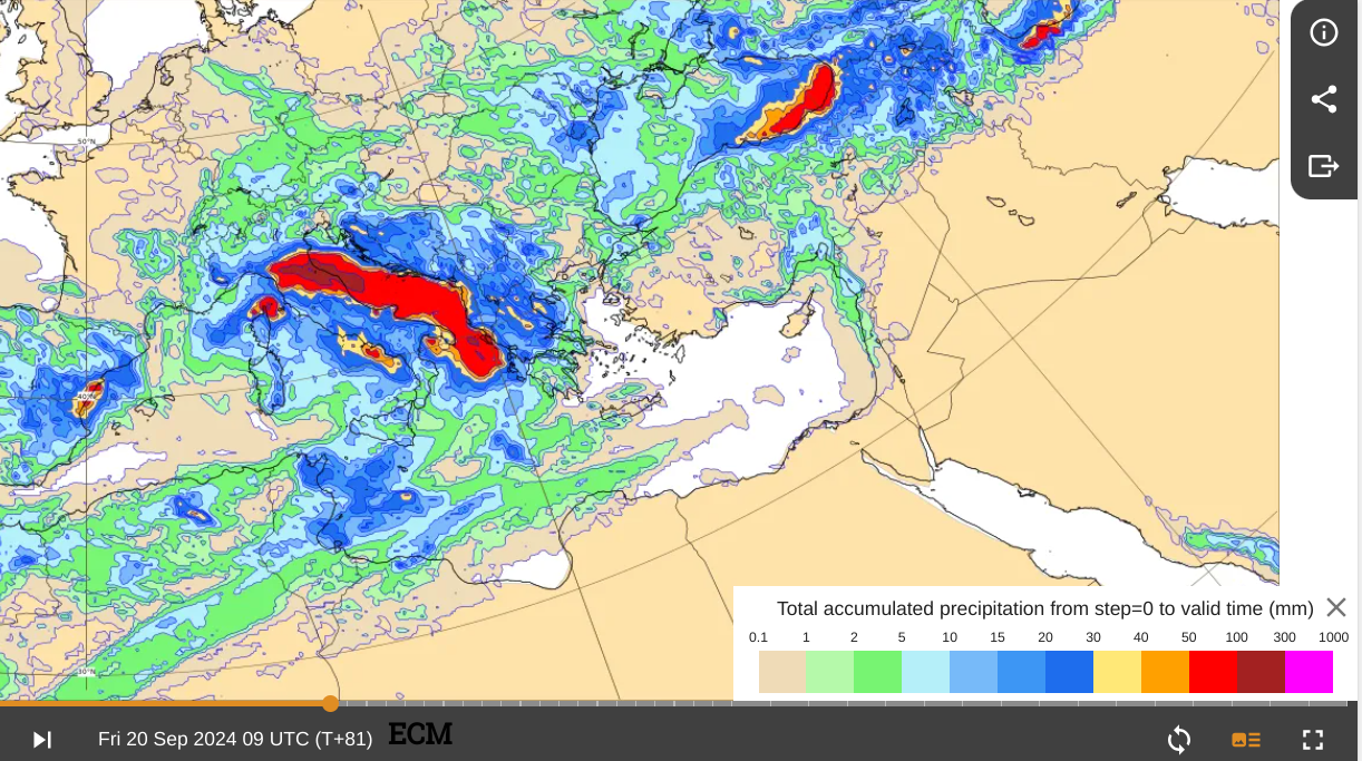 STORM Boris C & E Europe Severe Rainfall |﻿ Storms & Severe Weather